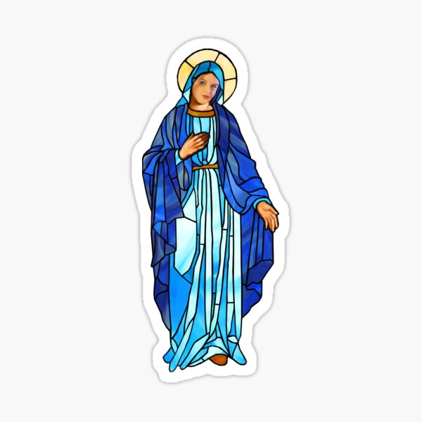 "Blessed Mother" Sticker by AnthonySeeker | Redbubble
