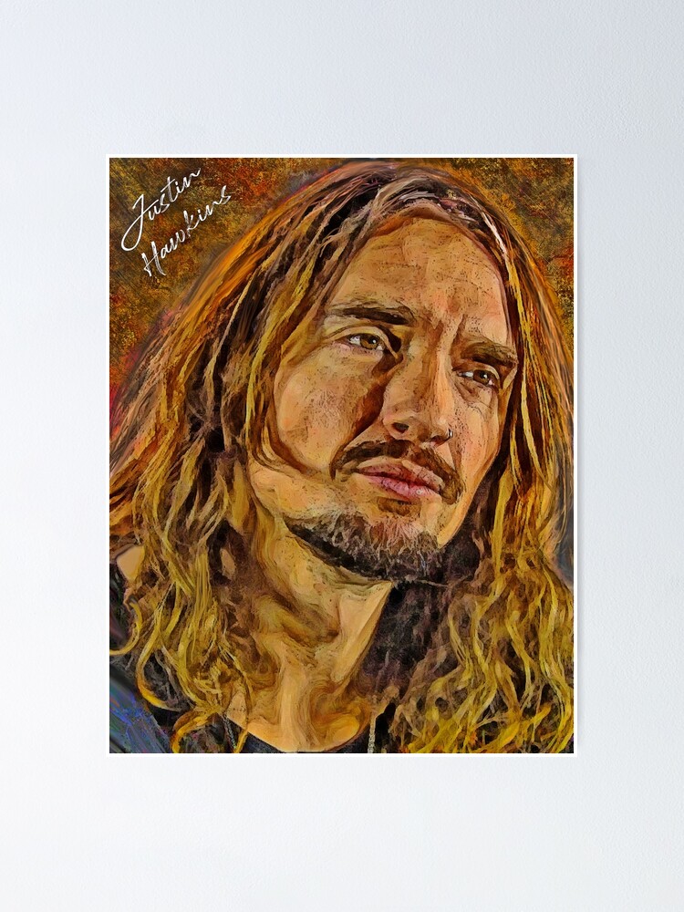 Justin Hawkins• Art " Poster by EDGARTES | Redbubble