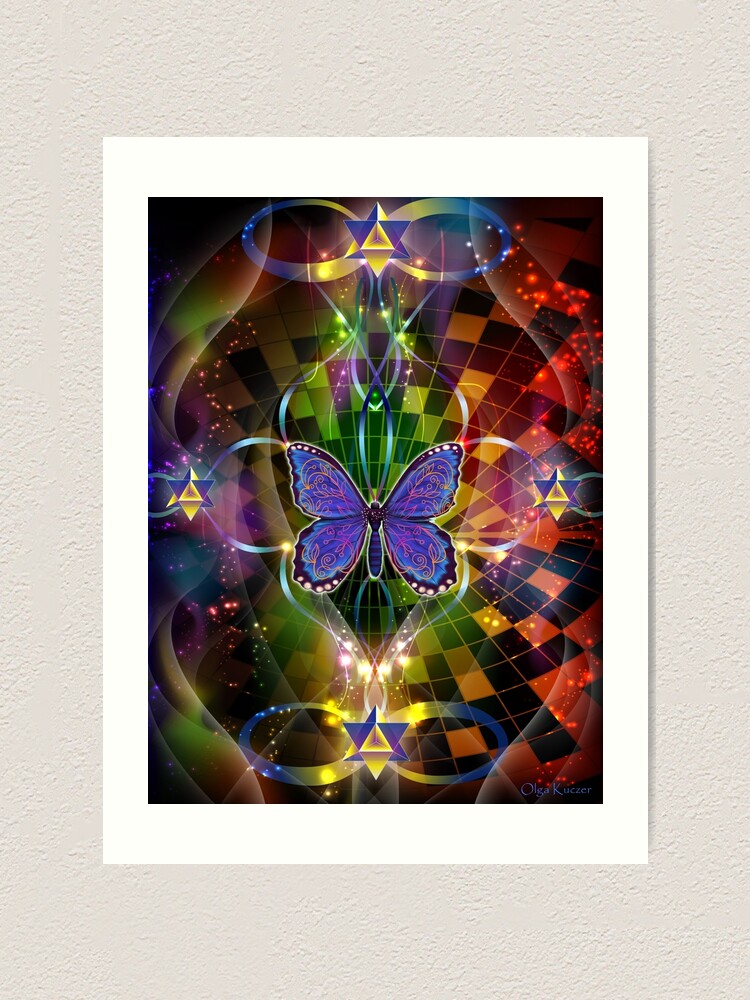 "Multidimensional Transformation - Sacred Geometry " Art Print for Sale ...
