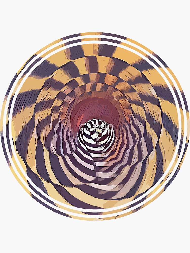 "Amazing visual effect" Sticker by GAP90 | Redbubble