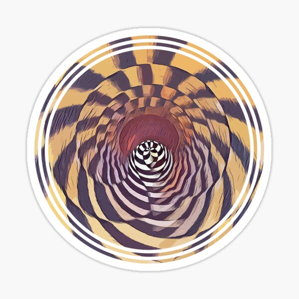 "Amazing visual effect" Sticker by GAP90 | Redbubble