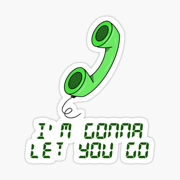 "Phone Calls" Sticker by Lylabug2000 | Redbubble