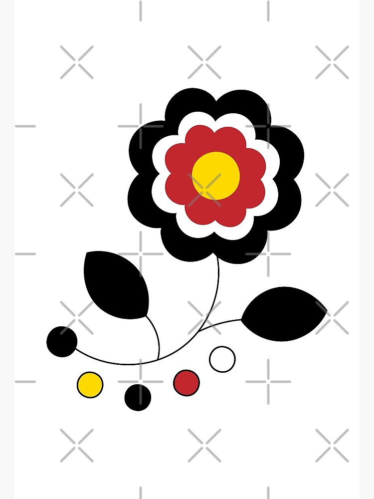 "Ojibwe Four Directions Flower Beadwork Indigenous WAWEZHI CANADA" Art ...