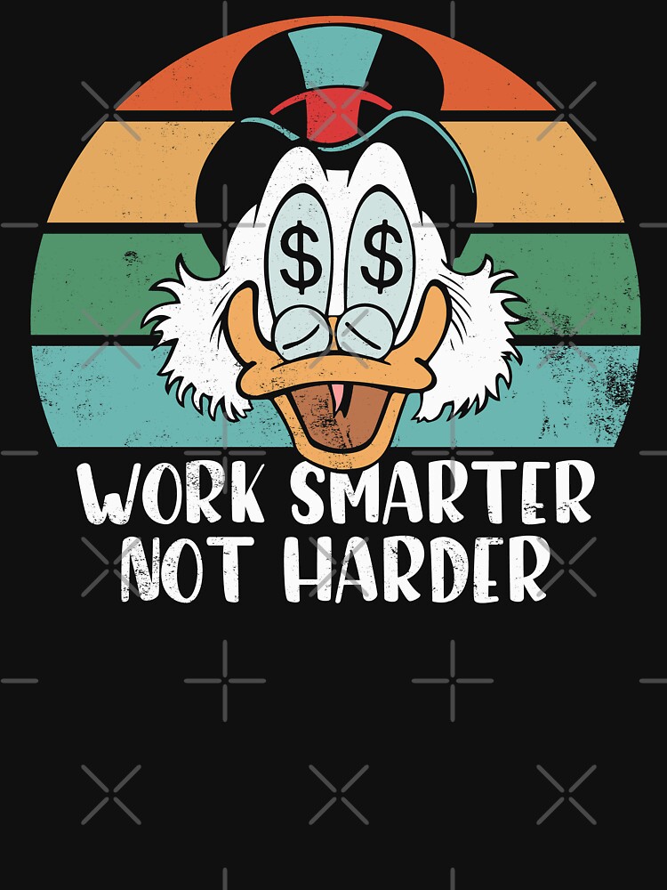 "Scrooge McDuck Motivational Quote" T-shirt for Sale by TeeGlitchStore ...