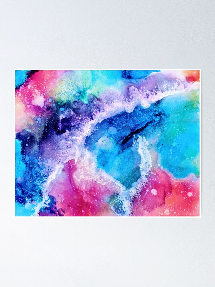"Abstract Water Color" Poster for Sale by soulstop | Redbubble