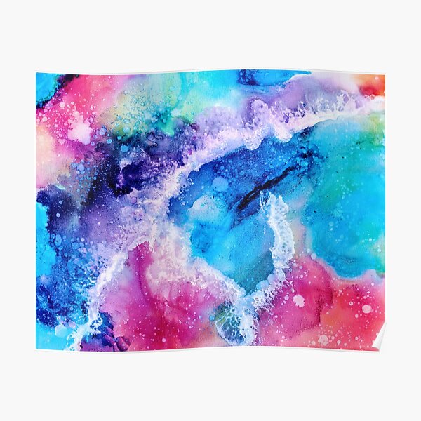 "Abstract Water Color" Poster for Sale by soulstop | Redbubble
