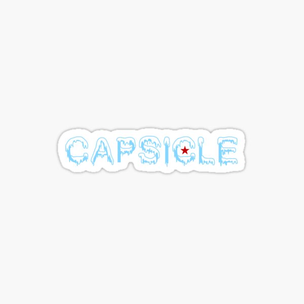 "CAPSICLE." Sticker for Sale by schmaslow | Redbubble