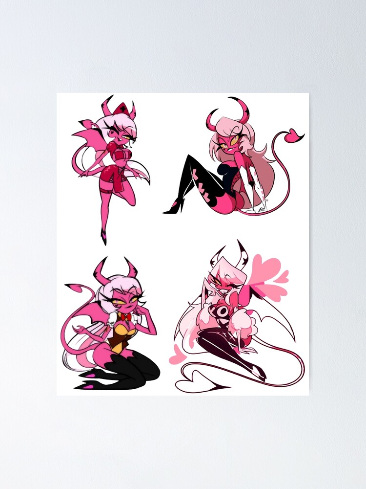 Poster « Verosika Mayday Meilleures filles Verosika Helluva Boss Pack ...