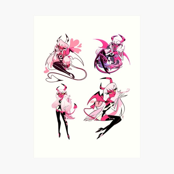 "Verosika Mayday This Is My Verosika Helluva Boss Pack" Art Print for ...