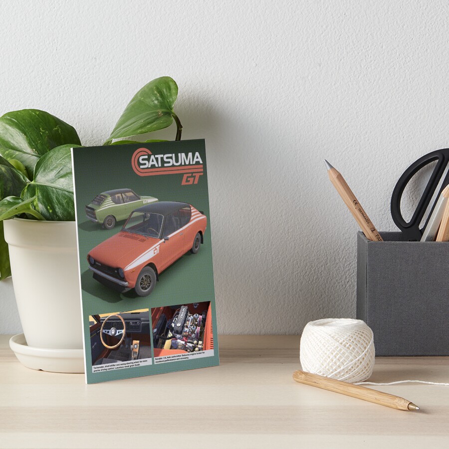 "Satsuma GT Poster" Poster for Sale by Rallyaddict | Redbubble