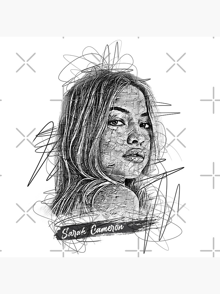 "Sarah Cameron Abstract Sketch Art, Madelyn Cline, Sarah Cameron ...