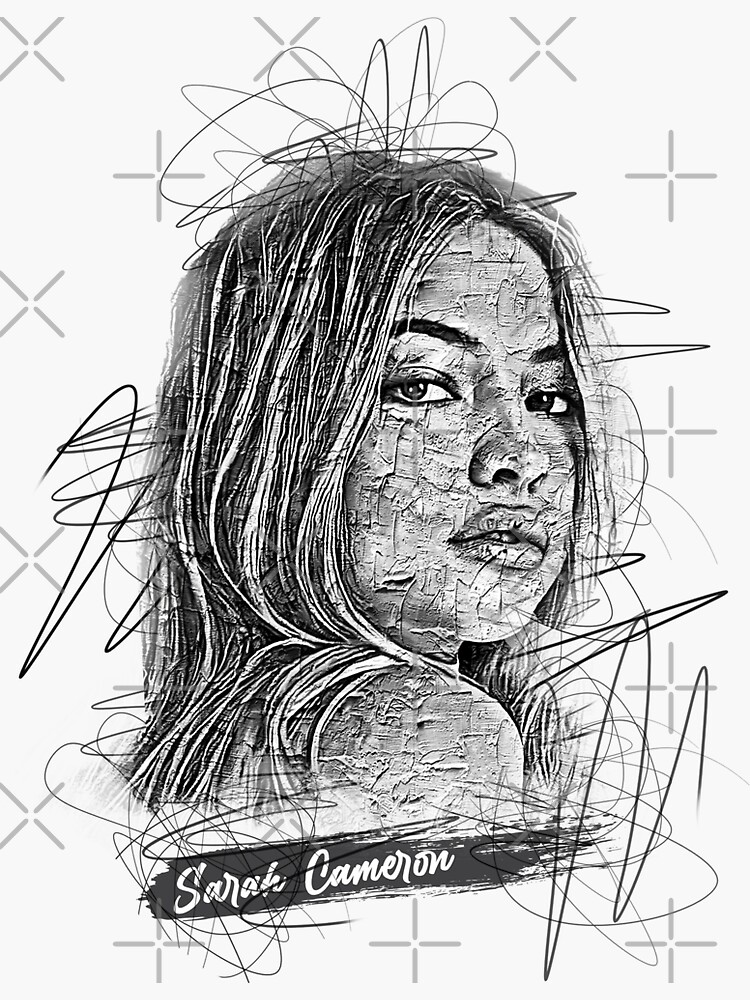 "Sarah Cameron Abstract Sketch Art, Madelyn Cline, Sarah Cameron ...