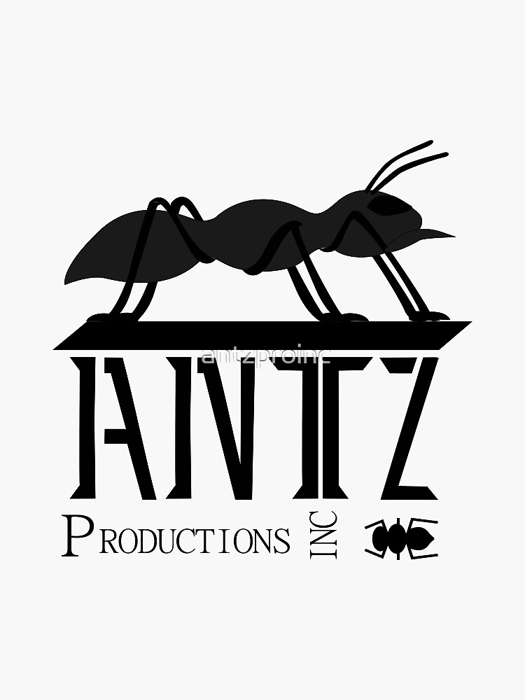 "Antz Productions Inc Logo" Sticker by antzproinc | Redbubble