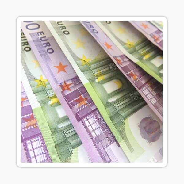 "Euro Money" Sticker for Sale by thtCMRAguy | Redbubble