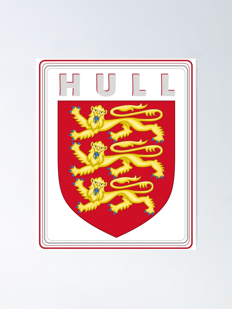 "City of Hull" Poster for Sale by FedSherDesign | Redbubble