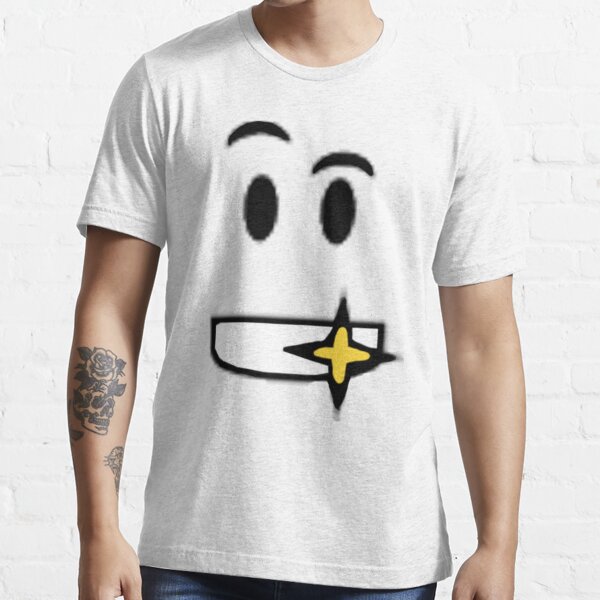 "ROBLOX GOLDEN SHINY TEETH FACE " T-shirt for Sale by TerrySirosky ...