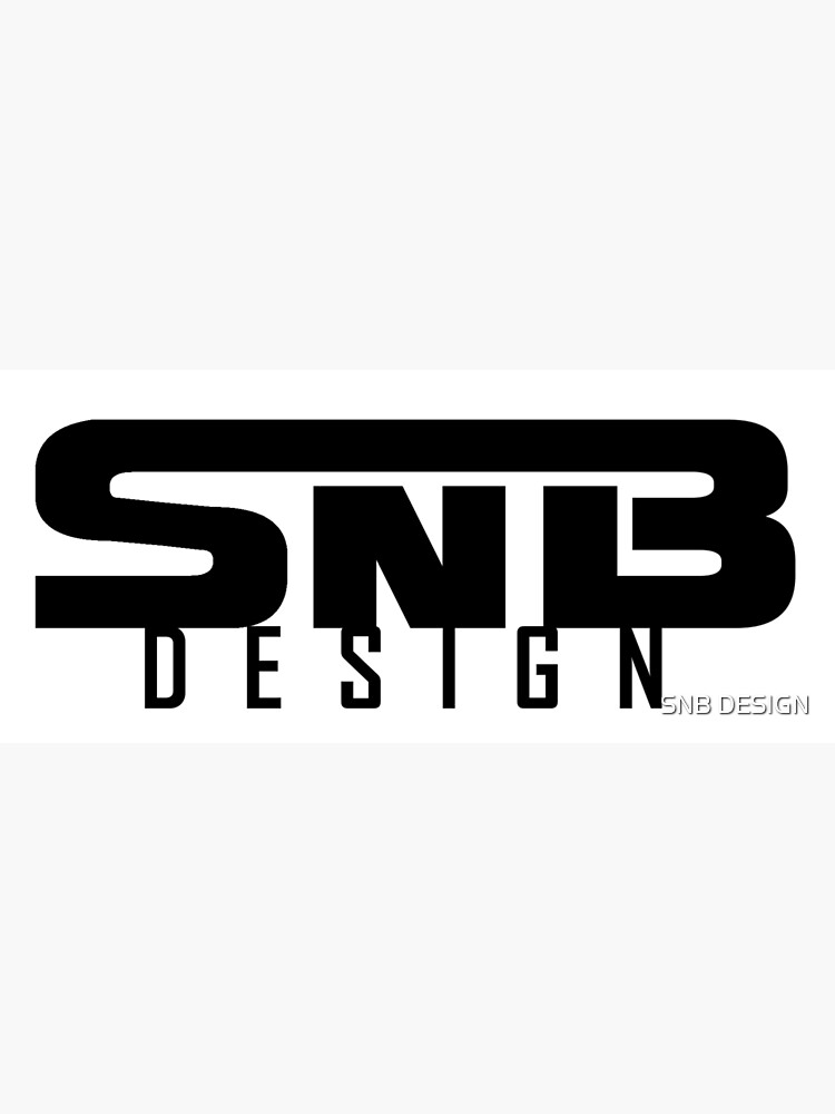 "SNB DESIGN LOGO" Canvas Print for Sale by narkour | Redbubble