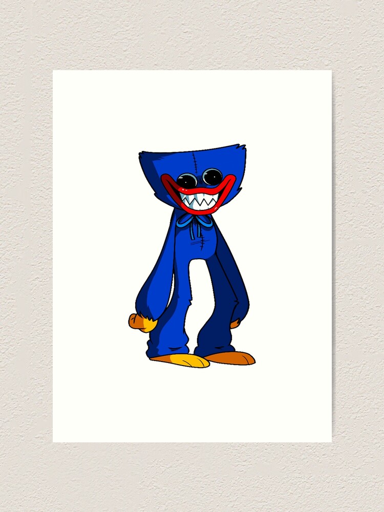 "Fnf vs huggy wuggy " Art Print by MEGB4CLO | Redbubble