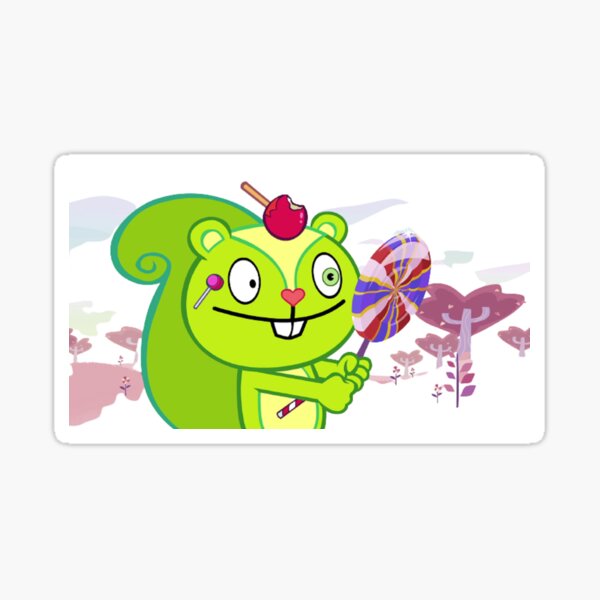 "Happy Tree Friends" Sticker for Sale by ArttRetro | Redbubble