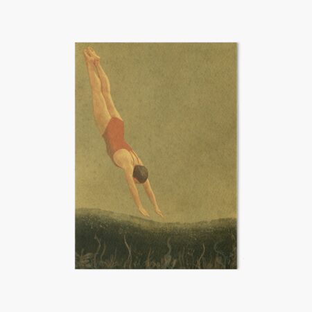 Lámina rígida «natación salvaje, arte de la pared de buceo, arte ...