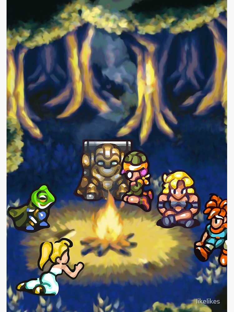 "Chrono Trigger A3 Custom Size" Spiral Notebook for Sale by likelikes ...