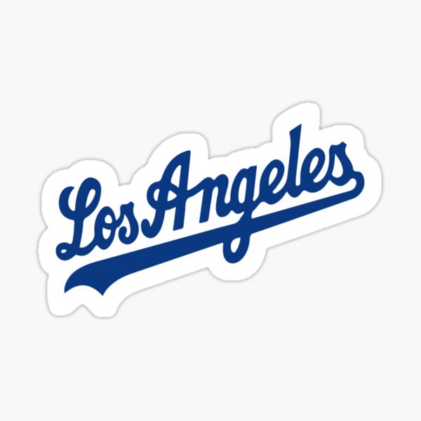 "Los Angeles Logo" Sticker for Sale by KotenStudio | Redbubble