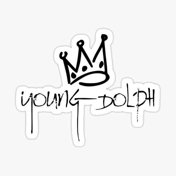 "Young Dolph | Welcome To Dolph World" Sticker for Sale by FotoTee ...
