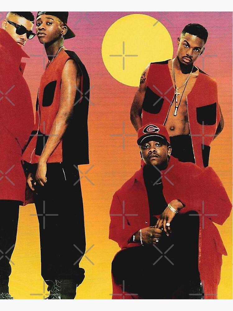 "Cute Dalvin Degrate Devante Swing Jodeci 90S Retro" Sticker by ...