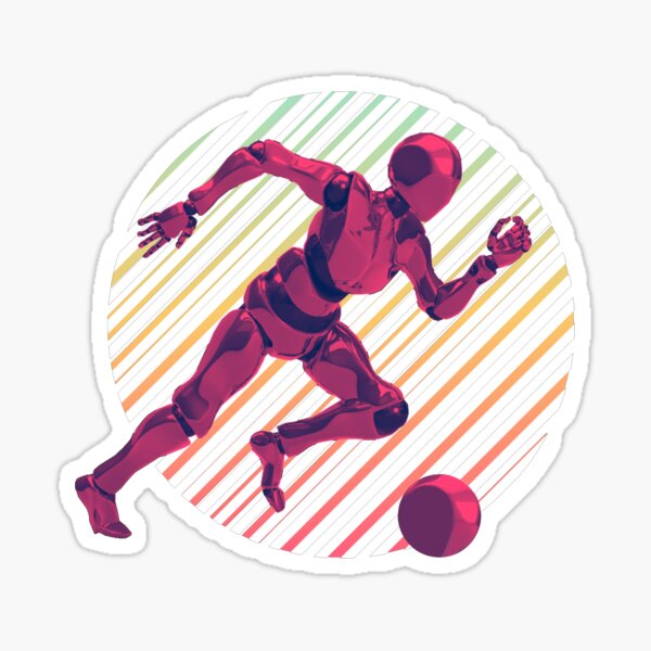 Pegatina «Metaverse Sports Avatar - Realidad virtual - Tecnología Vr ...