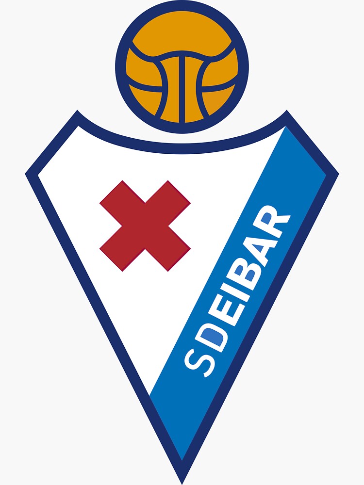 "The Eibar Logo" Sticker by jhonatanliem | Redbubble