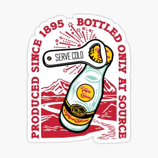 "Topo Chico" Sticker for Sale by Billyebling | Redbubble