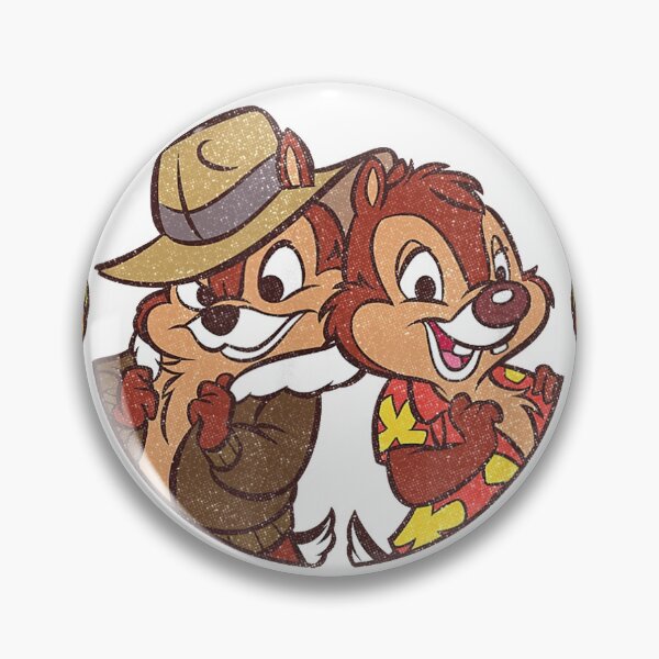 "Squirrels Rescue Rangers Logo" Pin for Sale by AnimalArt13 | Redbubble