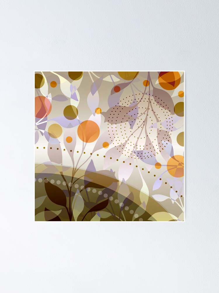 "Magical leaves" Poster for Sale by beamorello | Redbubble