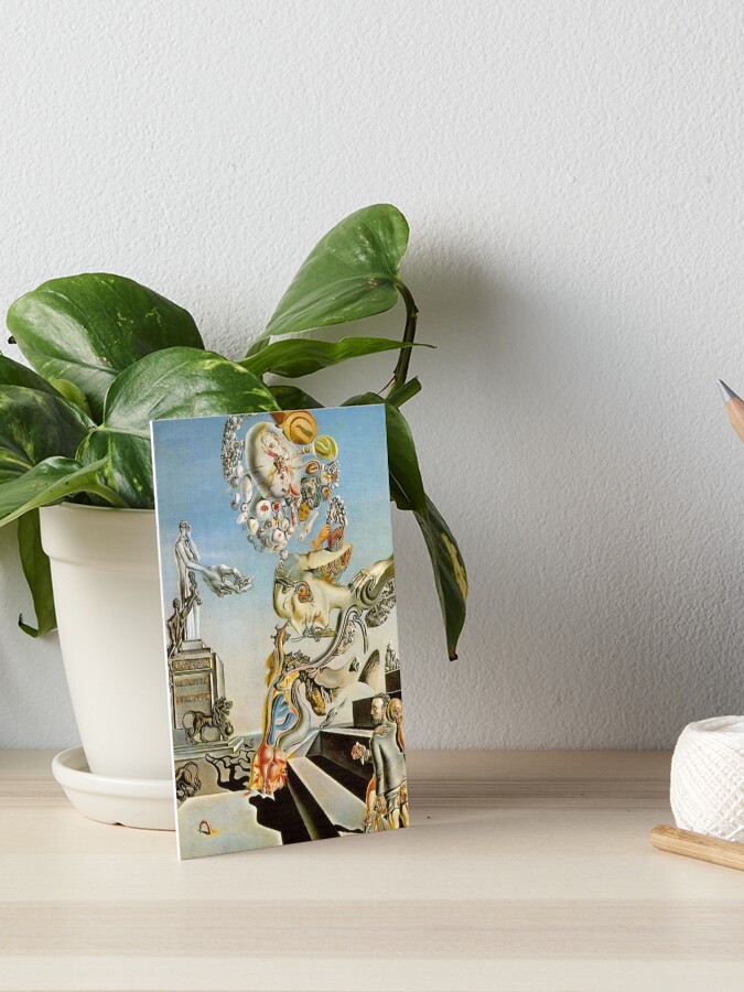 "The Lugubrious Game by Salvador Dali" Art Board Print for Sale by ...