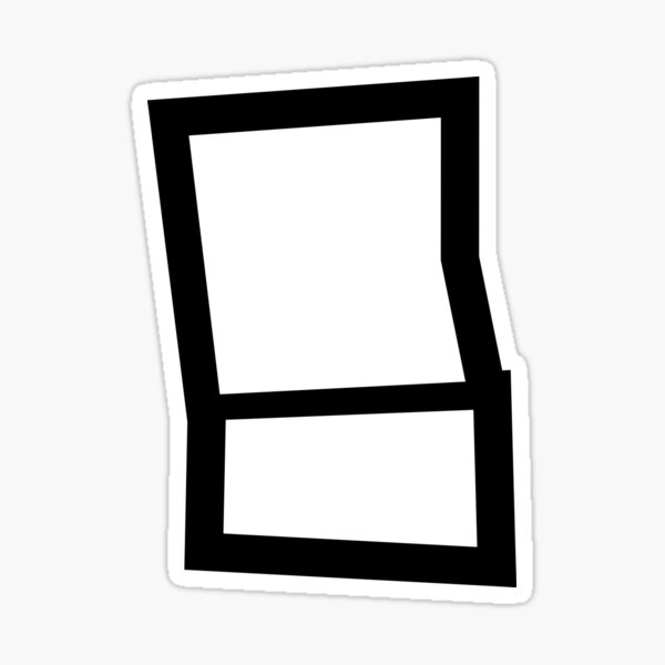 "graffiti blocky exclamation mark" Sticker for Sale by Paulus-DB ...
