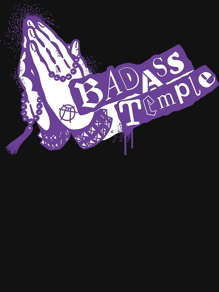 Bad Ass Temple Logo Sticker Photographic Print For Sale By Alexanderfeist Redbubble