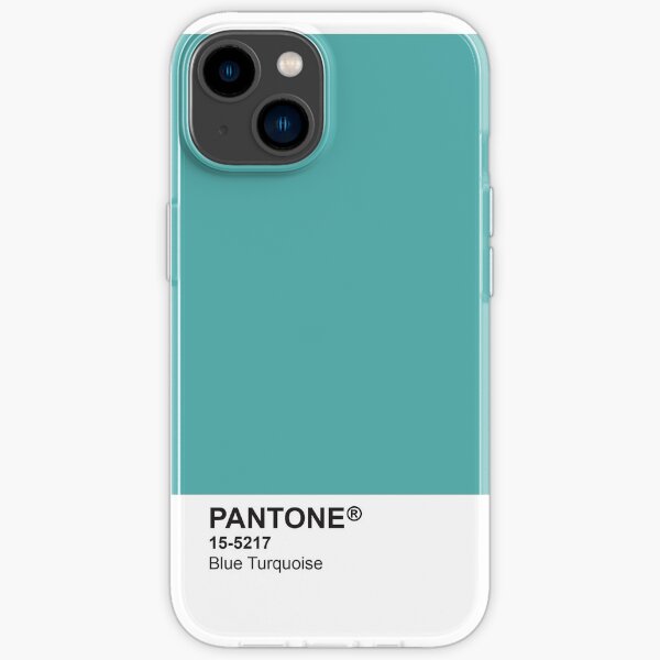 "Pantone Universe Phone Case - Blue Turquoise 15-5217" iPhone Case for ...