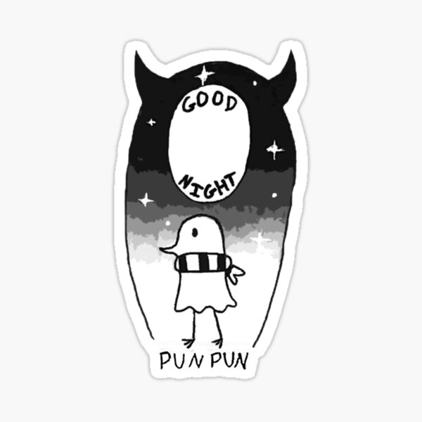 "Goodnight Punpun " Sticker for Sale by Sebastian-CA | Redbubble