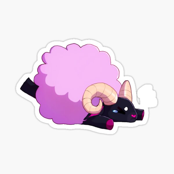 "Funny Gaming Noob - Falling Sheep" Sticker for Sale by NOankdesign ...
