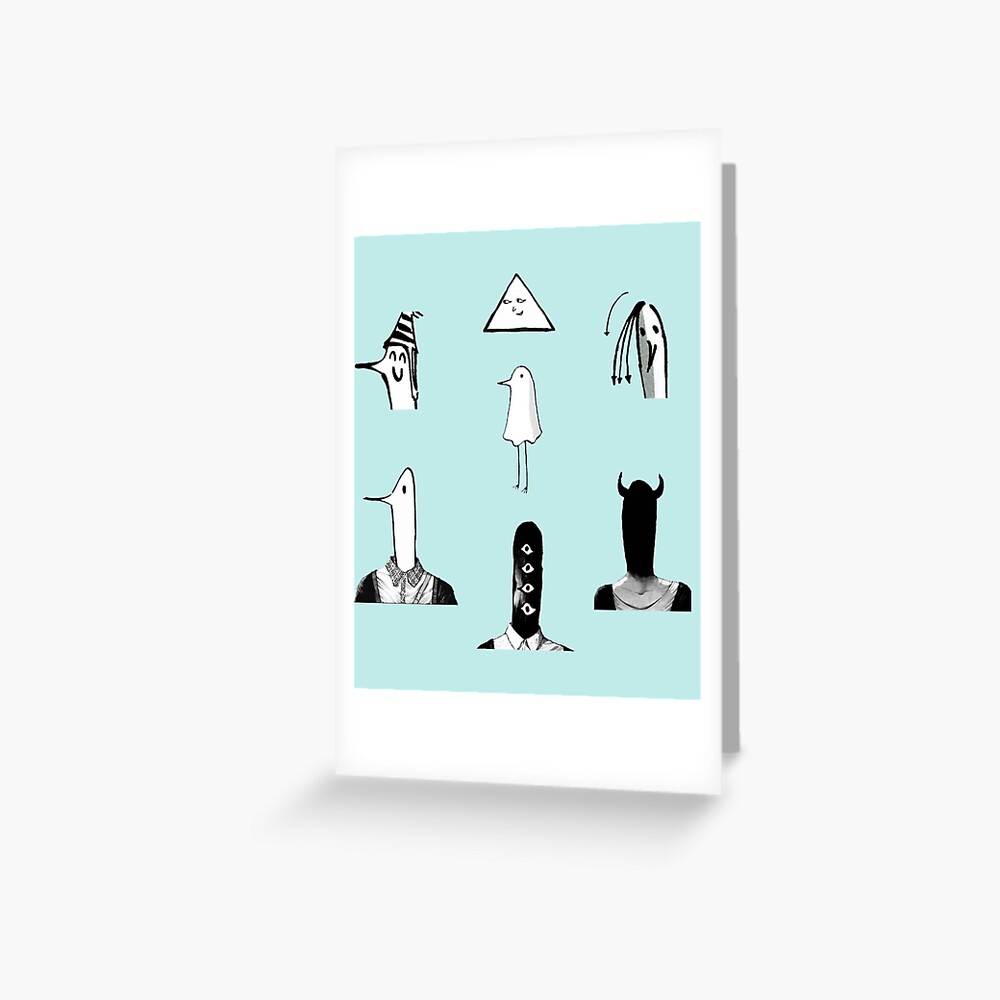 "Punpun all forms pack " Greeting Card by Sebastian-CA | Redbubble
