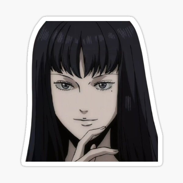 "tomie | tomie junji ito sticker" Sticker for Sale by aesvtics | Redbubble