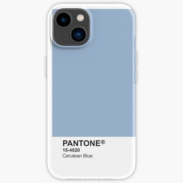 "Pantone Universe Phone Case - Cerulean Blue 15-4020" iPhone Case for ...