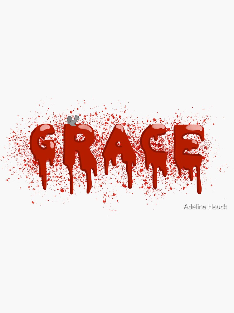 "Grace ("Come Here!")" Sticker for Sale by adha | Redbubble