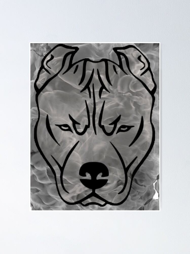 "the pitbull" Poster for Sale by leochannell | Redbubble