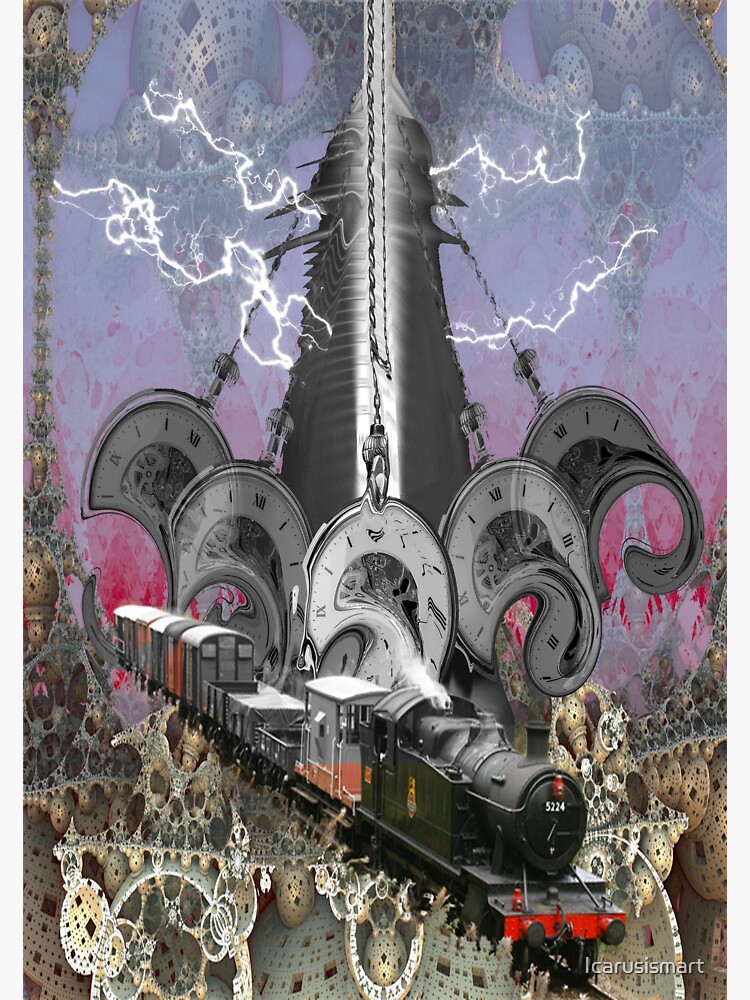 "Steampunk Time Machine" Sticker for Sale by Icarusismart | Redbubble