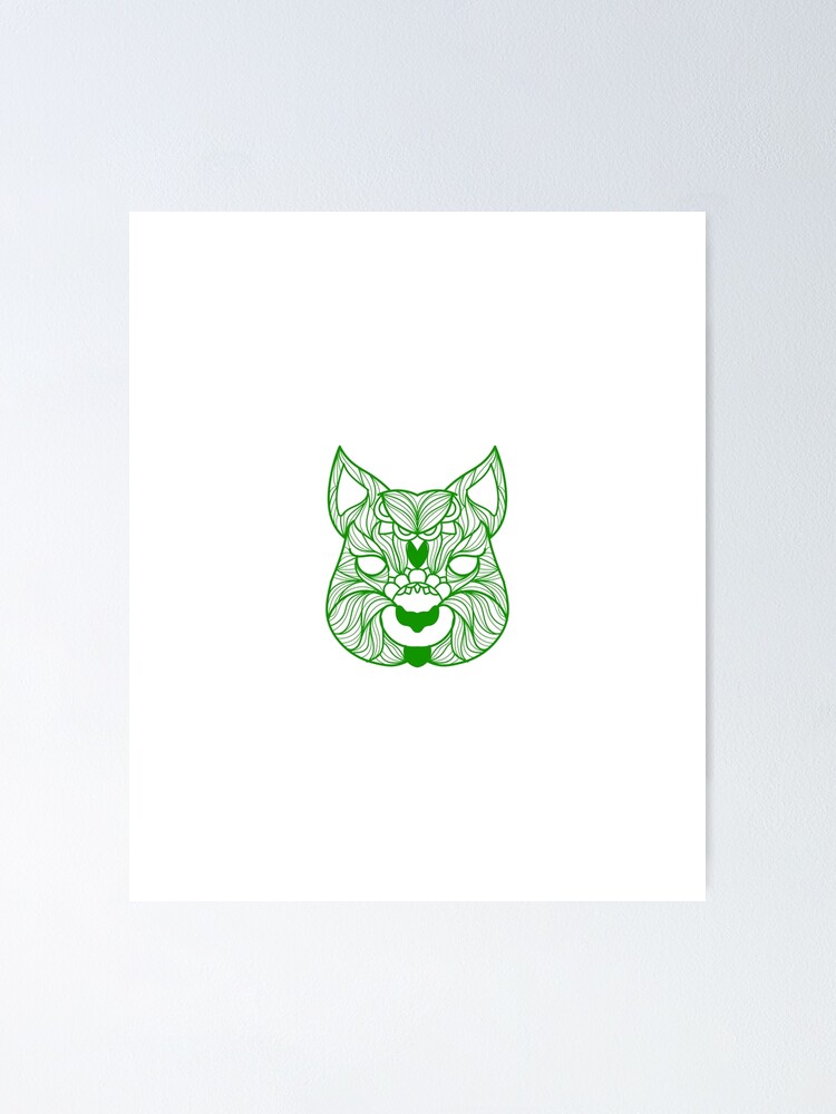 "Squirrel Mandala Art" Poster for Sale by IulyN1 | Redbubble