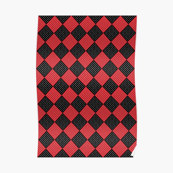 "Angled Checkerboard Quilt Pattern no. 13" Poster by NeilFeigeles ...