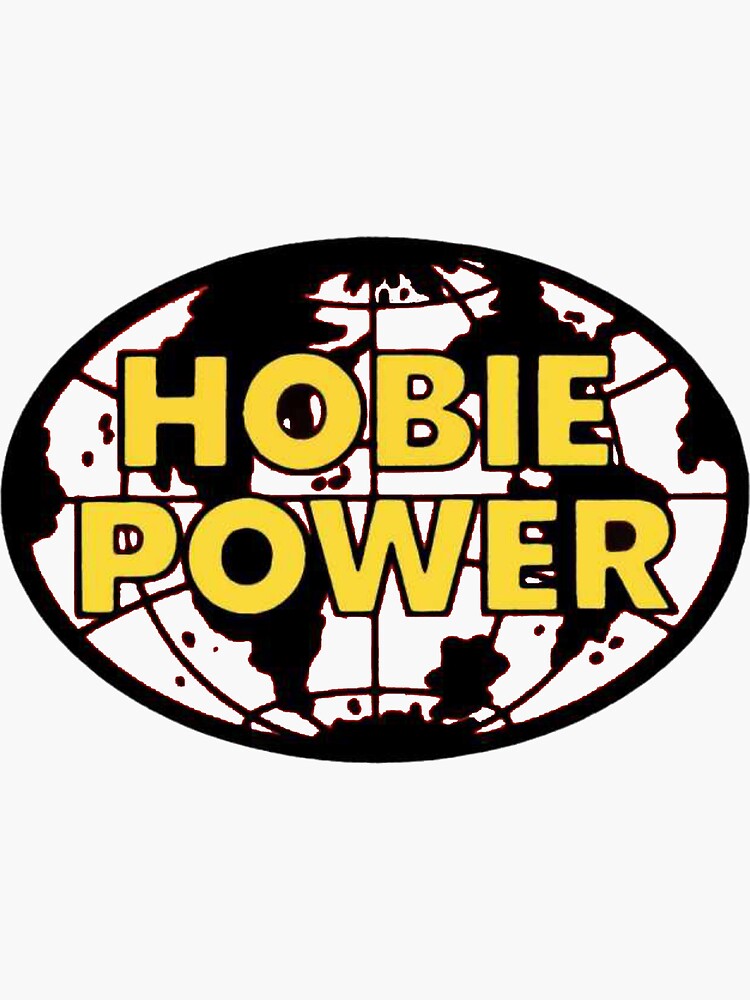 "Hobie power, skateboard t shirt design " Sticker by Retro70sskate ...