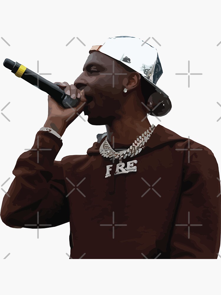 "young dolph sticker" Sticker by PrinceTitan | Redbubble