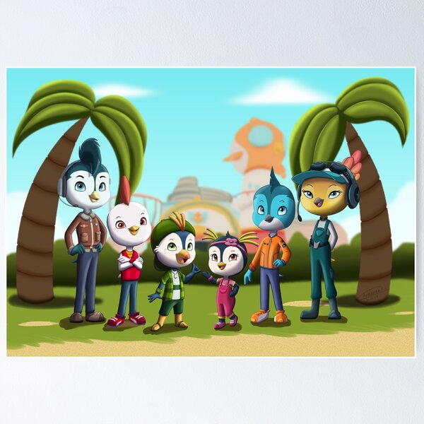 "Top Wing (Season 2 outfits)" Poster for Sale by kreazea | Redbubble